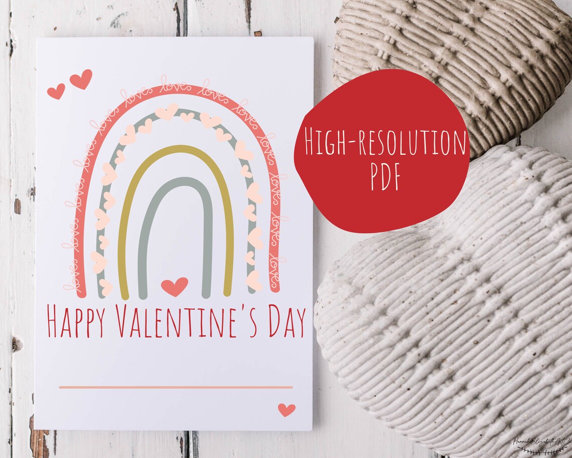 Printable Valentine's Day Cards - Printable Kids Valentine's Day Cards ...