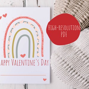 Printable Valentine's Day Cards - Printable Kids Valentine's Day Cards ...