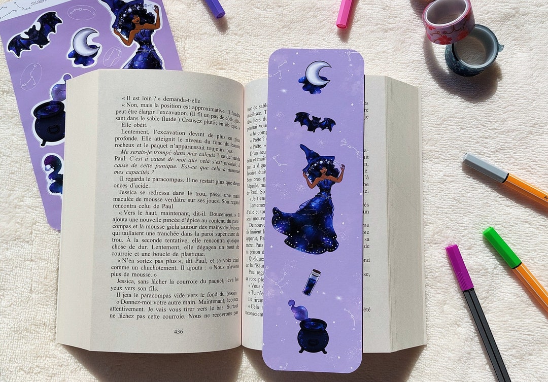 Astral Witch Bookmark - Etsy