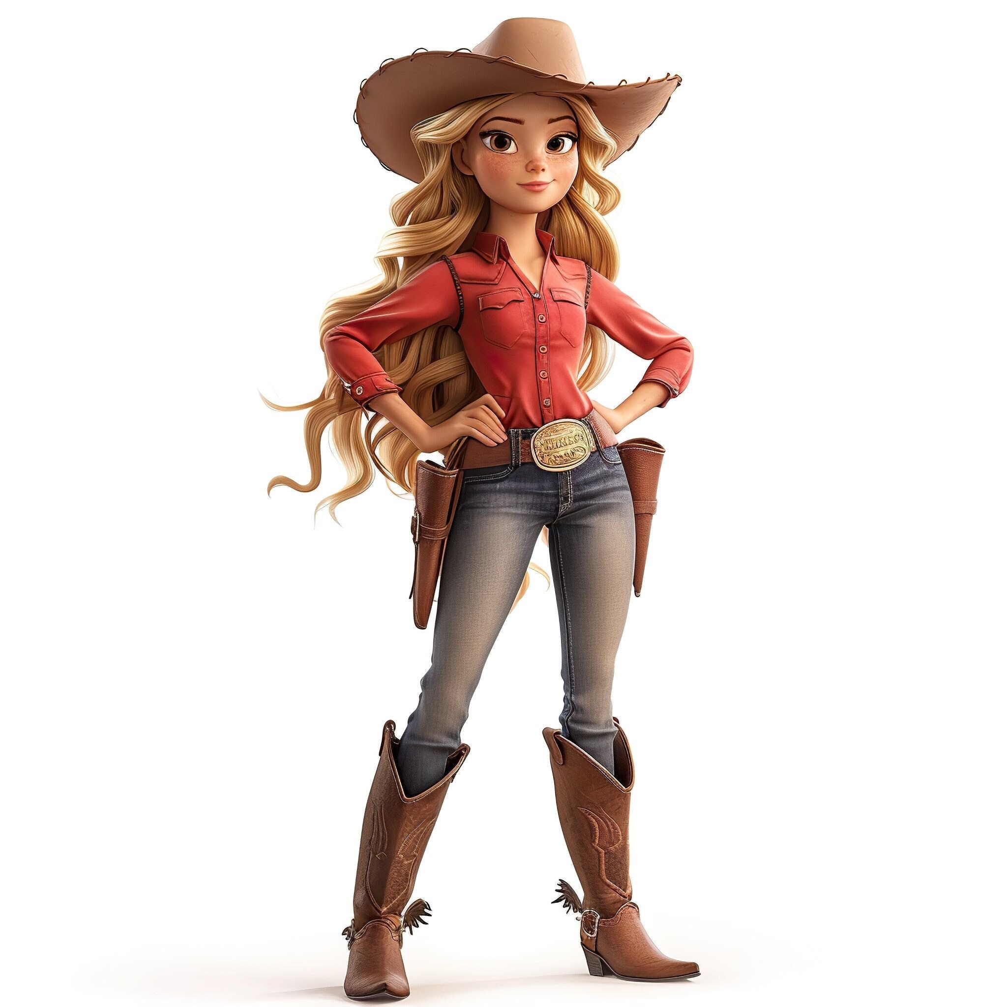 10 Cartoon Cowboy and Apache Girls Clipart, Royalty Free Images ...