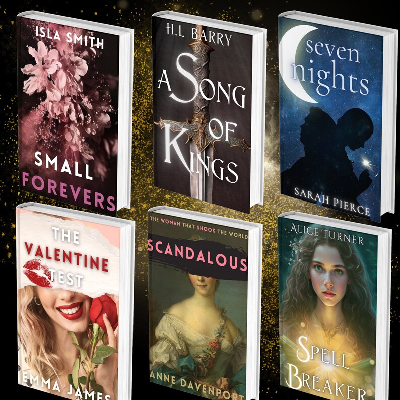 Customised Book Cover Design Completely Custom Book and Ebook Cover Any ...