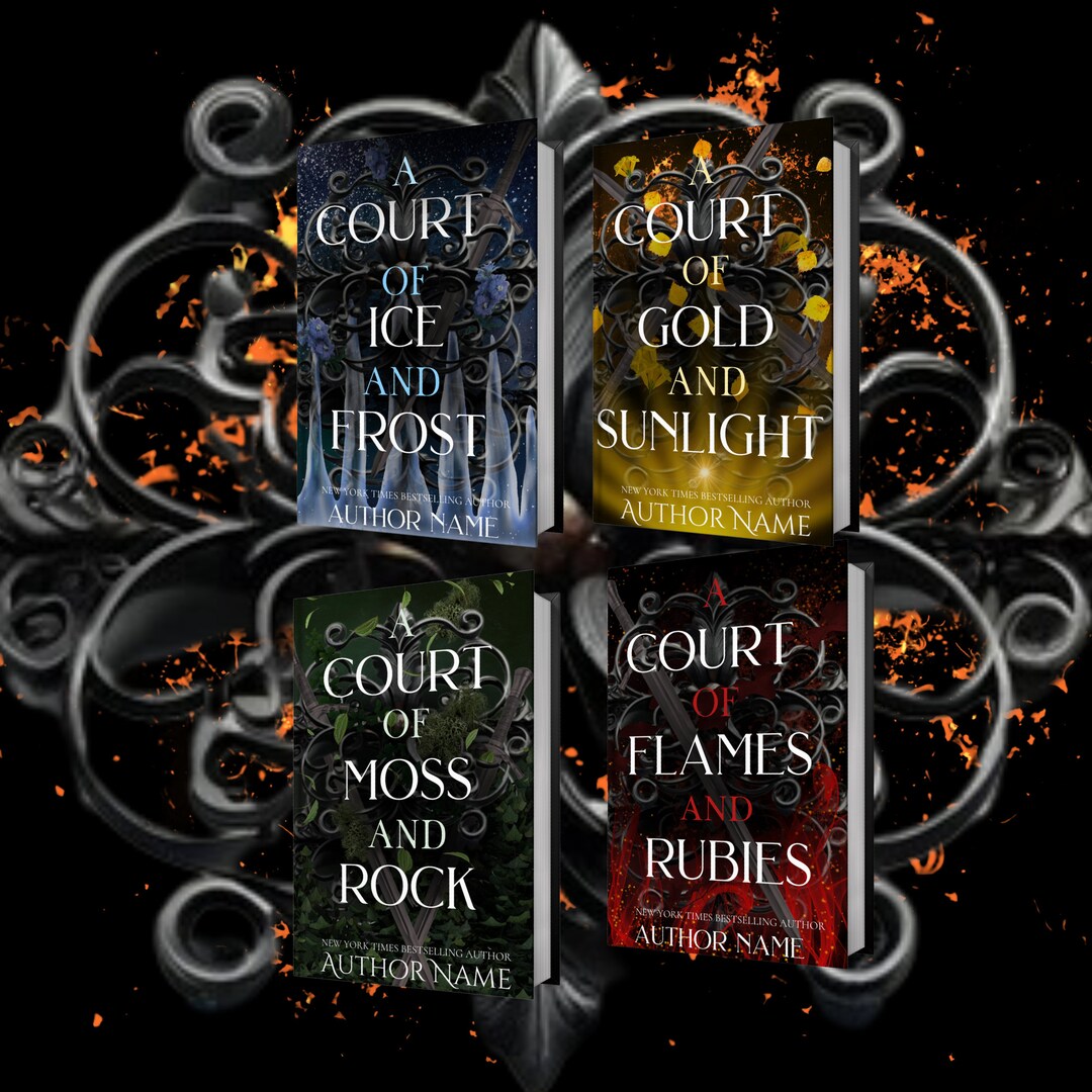 Customisable Book Cover Design Set | Pre-made Fantasy Book and Ebook ...