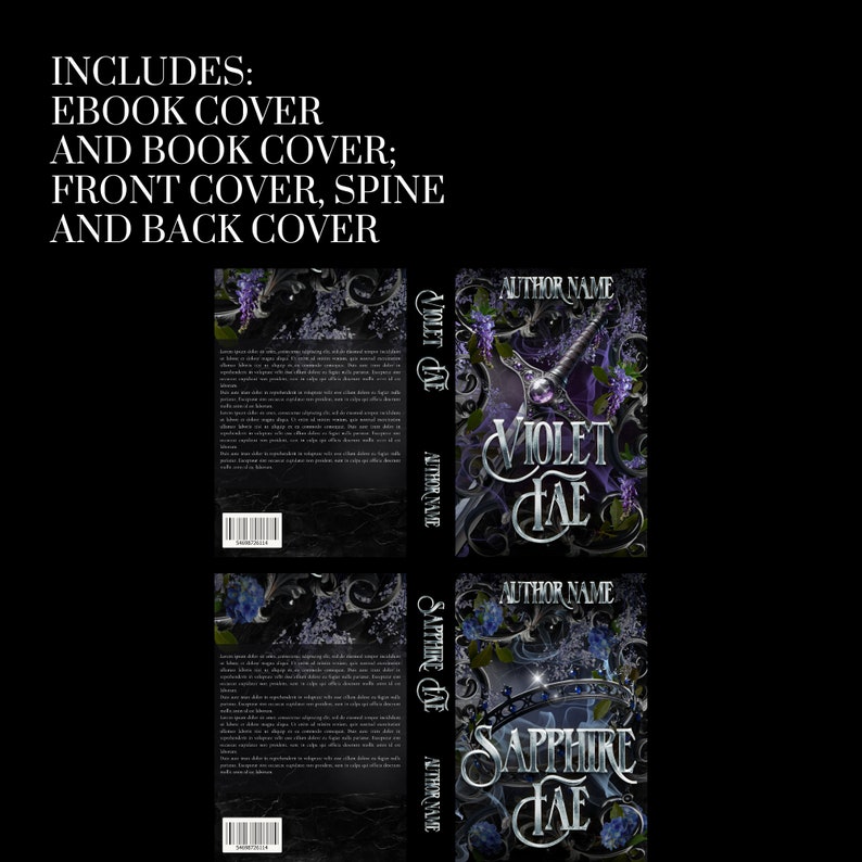 Customisable Book Cover Design Pre-made Romantasy Fantasy Romance ...