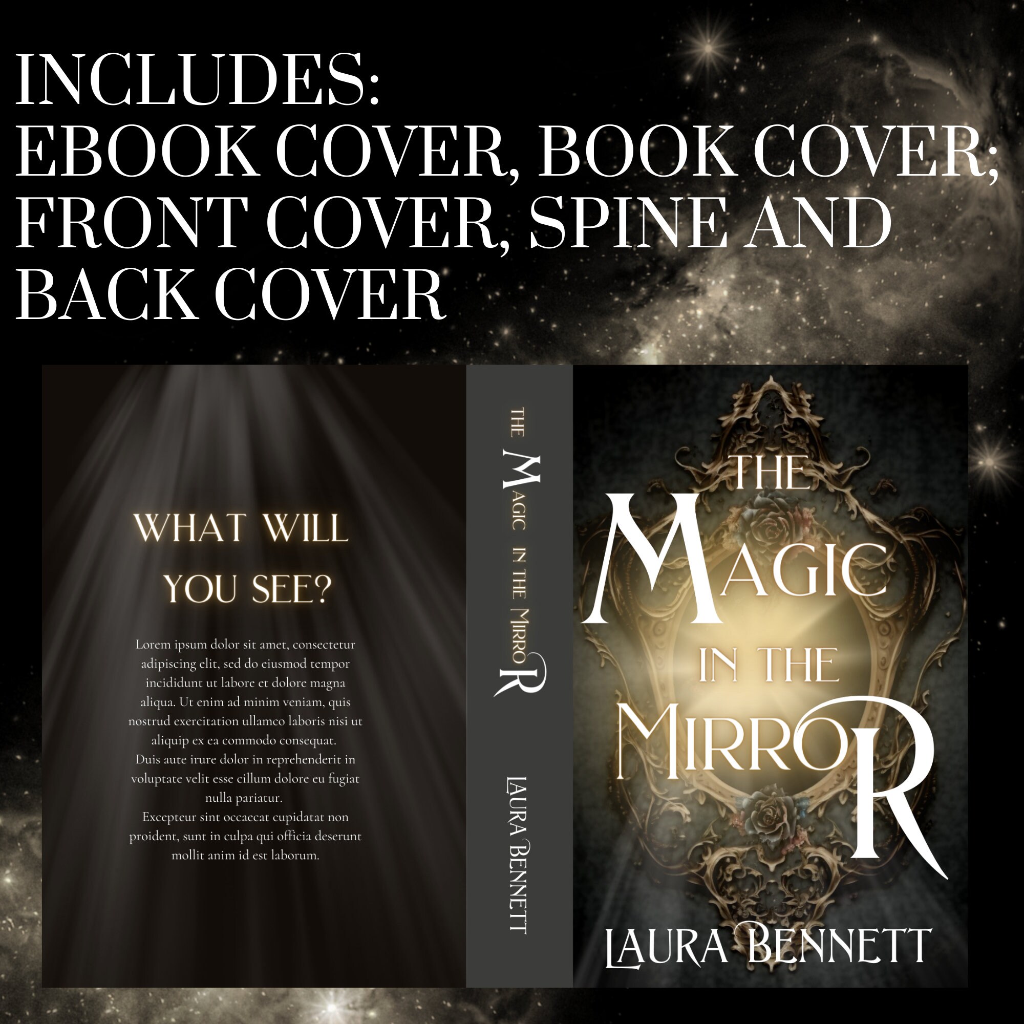 Customised Book Cover Design Completely Custom Book and - Etsy UK