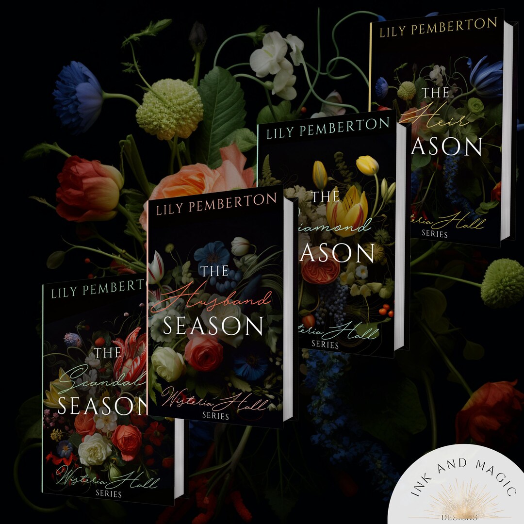 Customisable Book Cover Design Set | Pre-made Regency Romance Book and ...