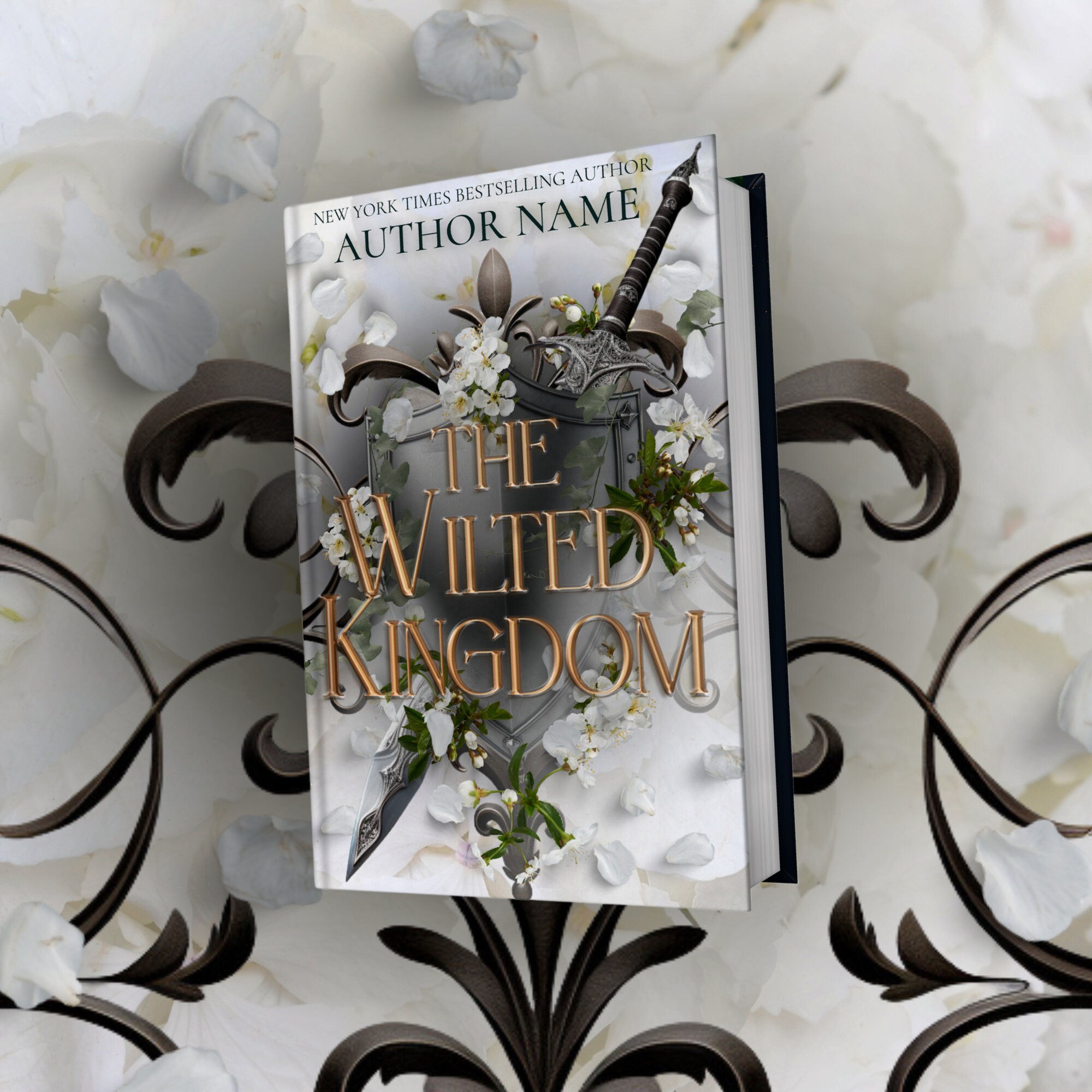 Customisable Book Cover Design Pre-made Fantasy Romance Physical Book ...