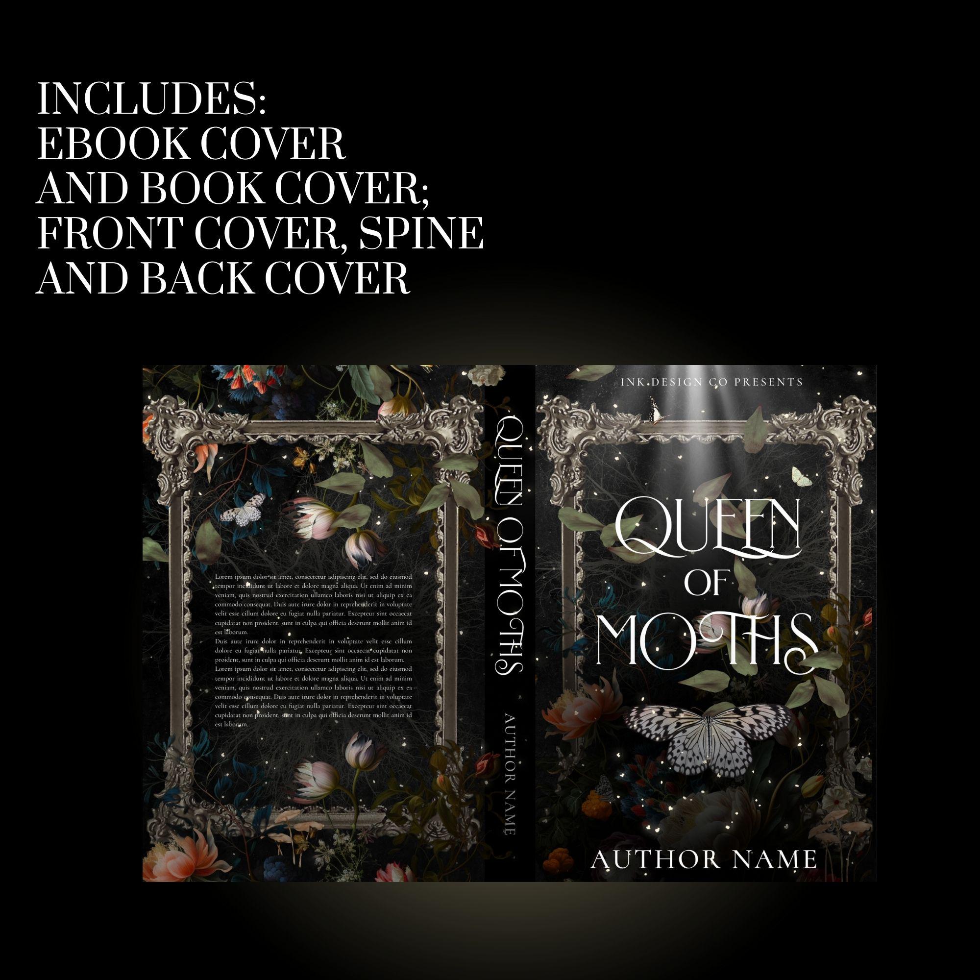 Customisable Book Cover Design | Pre-made Romantasy Physical Book and ...