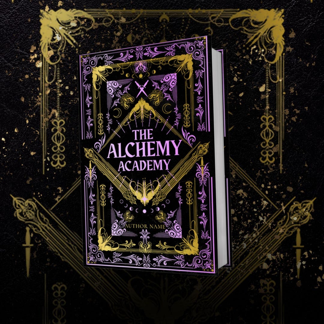 Customisable Book Cover Design | Pre-made Foil Special Edition Style ...
