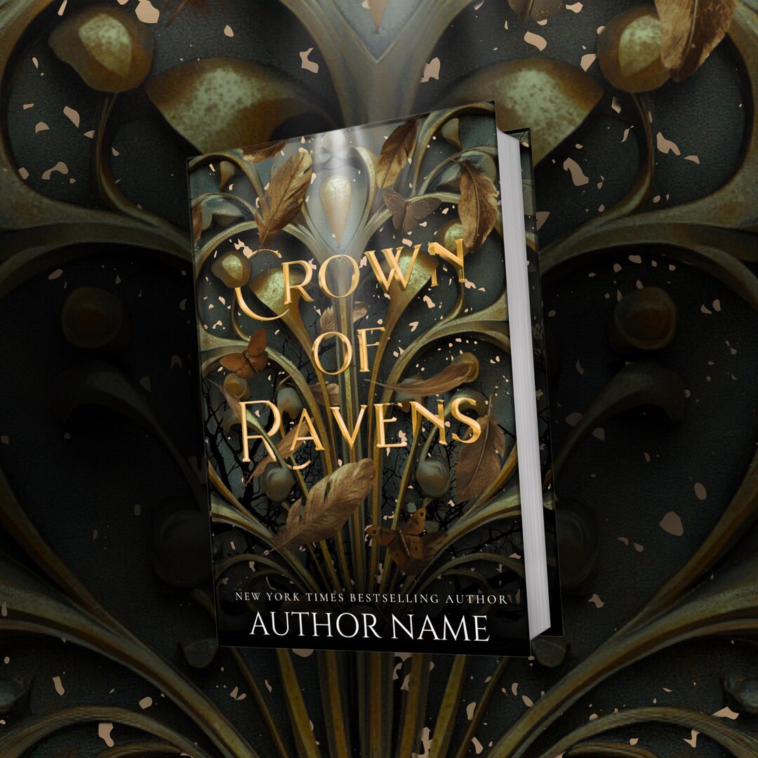 Customisable Book Cover Design | Pre-made Fantasy Court Physical Book ...