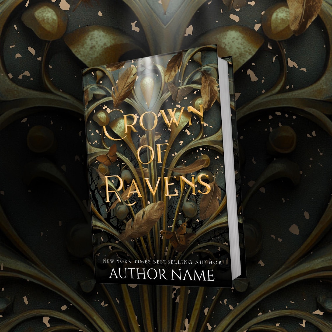Customisable Book Cover Design | Pre-made Fantasy Court Physical Book ...