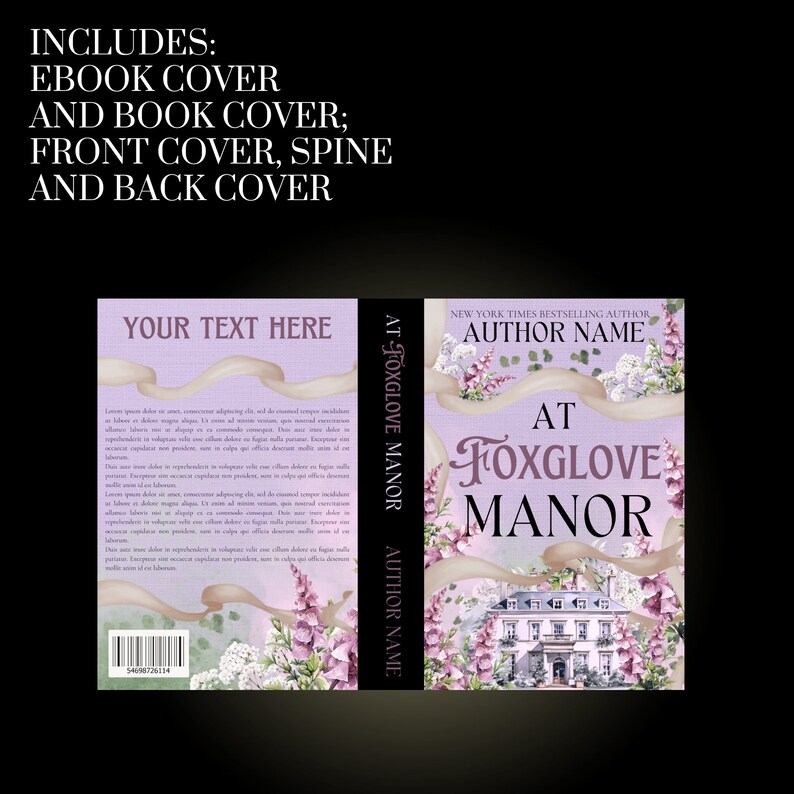 Customisable Book Cover Design | Pre-made Regency Romance Fiction ...