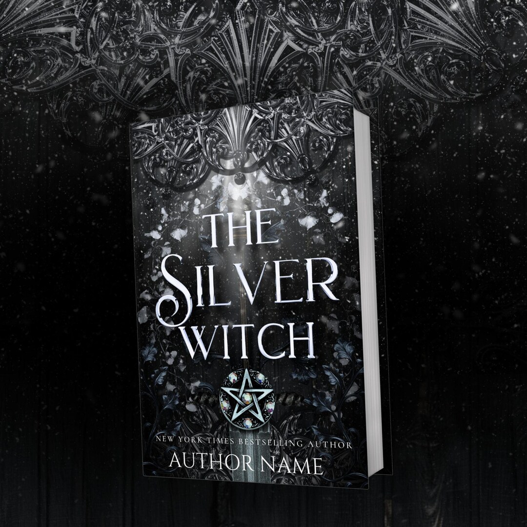 Customisable Book Cover Design | Pre-made Fantasy Witch Physical Book ...