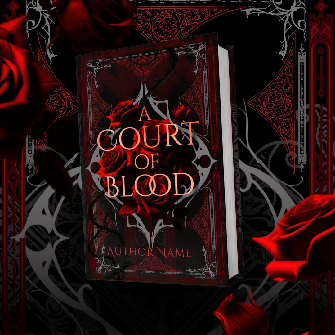 Customisable Book Cover Design | Pre-made Fantasy Physical Book and ...