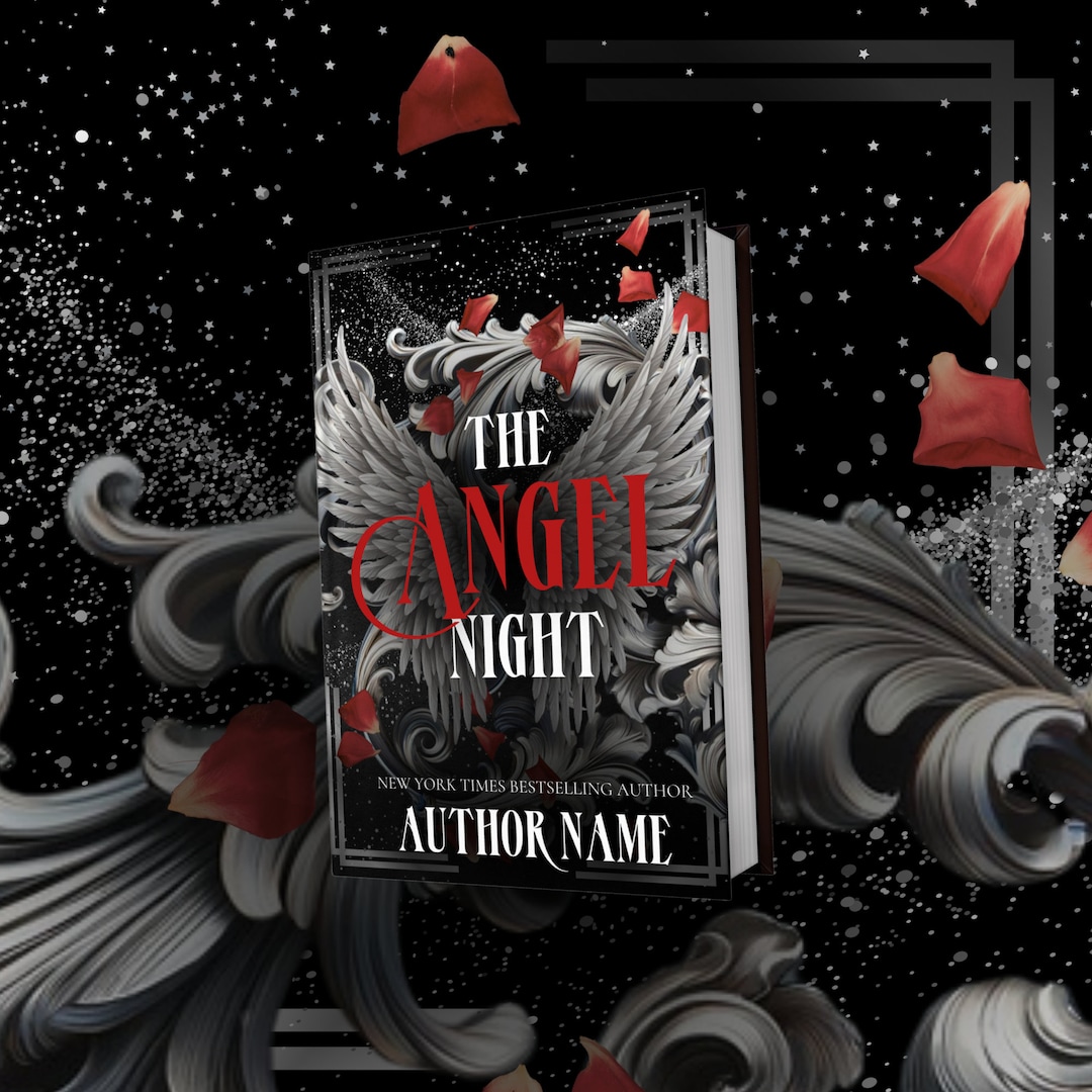 Customisable Book Cover Design | Pre-made Dark Fantasy Romance Physical ...