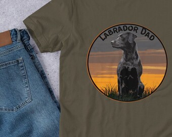 Lab Dad T Shirt - Etsy