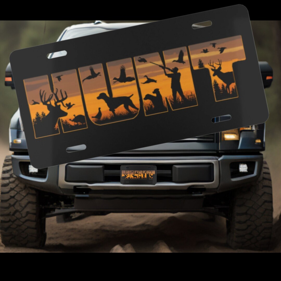 Pheasant Hunting License Plate, Pheasant Gifts Men, Pheasant Hunter ...