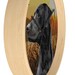 Amazing Black Labrador Wall Clock, Labrador Retriever Clock, Duck ...