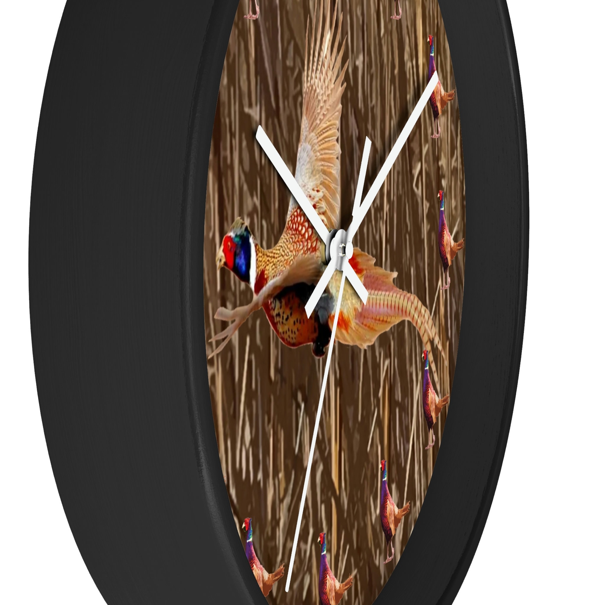 Dad Gift Pheasant Clock, Dad Gift Pheasant Hunting, Pheasant Hunting ...