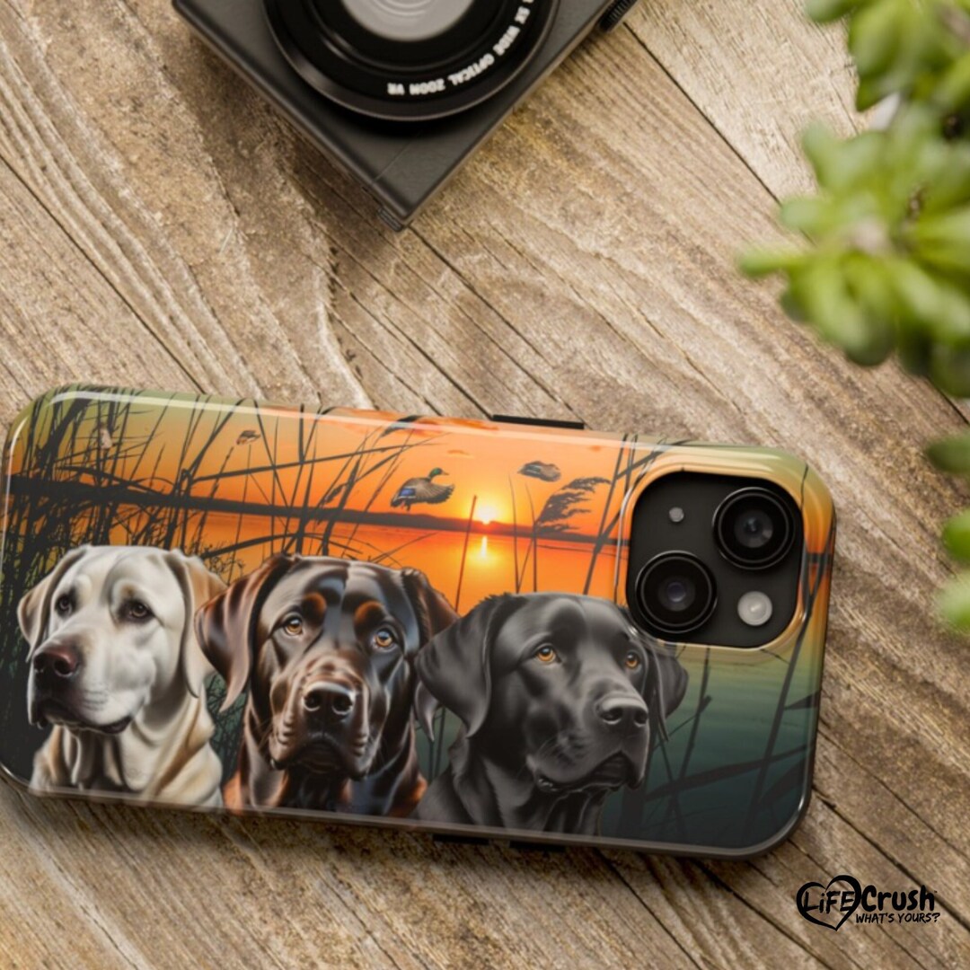 Labrador Retriever iPhone Case, iPhone 15 Case, Duck Hunting iPhone ...