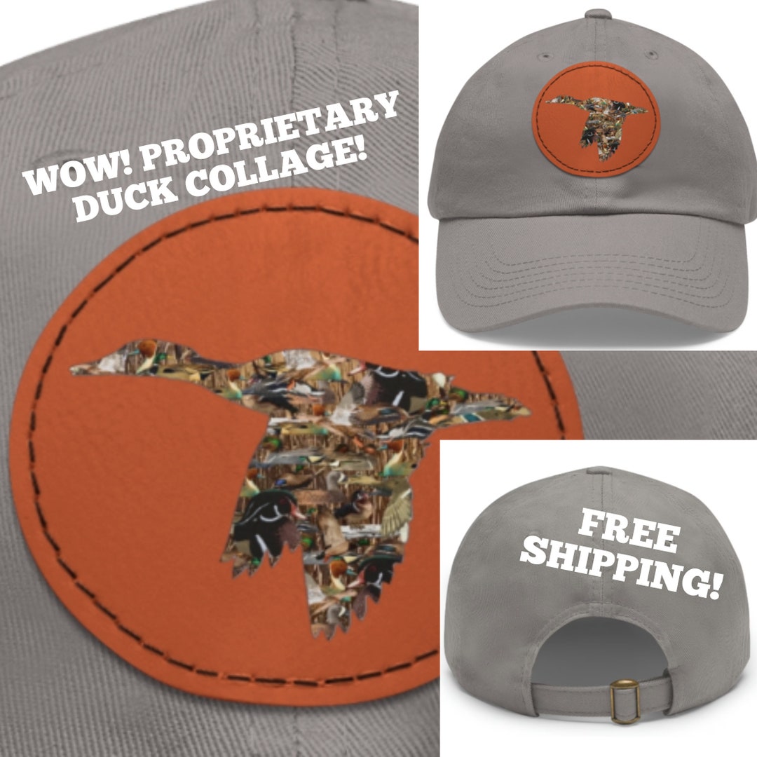 Duck Hunting Hats for Men, Flying Mallard Dad Hat, Wood Duck Hat for ...
