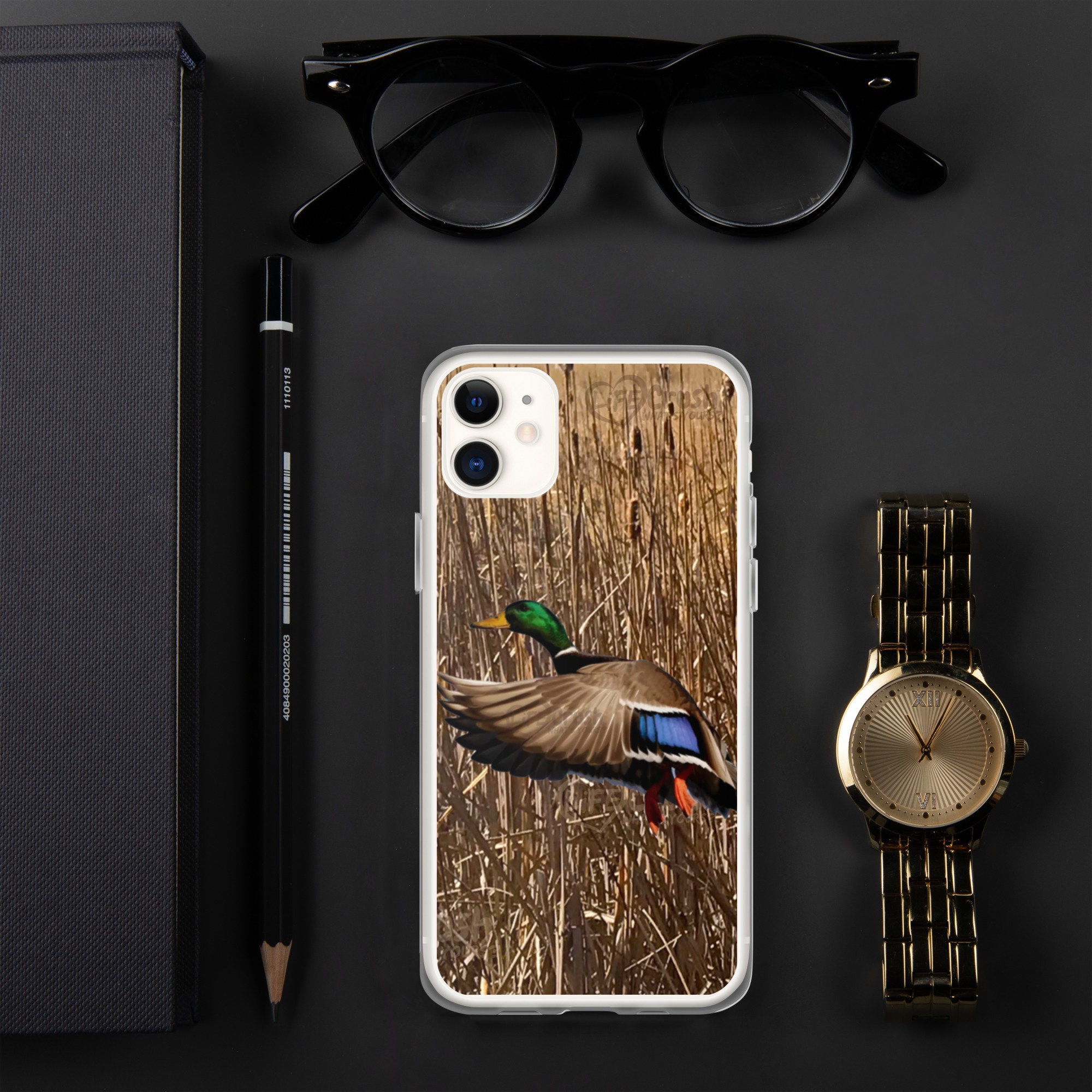 Duck Hunting iPhone Case, Flying Mallard iPhone Case, Duck Hunting ...