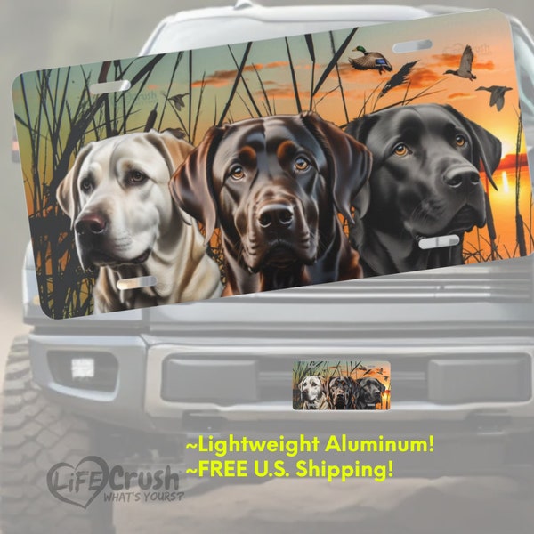 Labrador Retriever License Plate - Etsy
