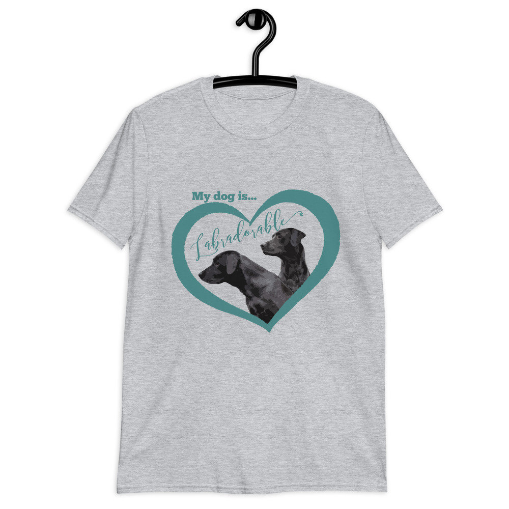 My Dog is Labradorable Black Lab T-shirt, Labrador Retriever Shirt ...