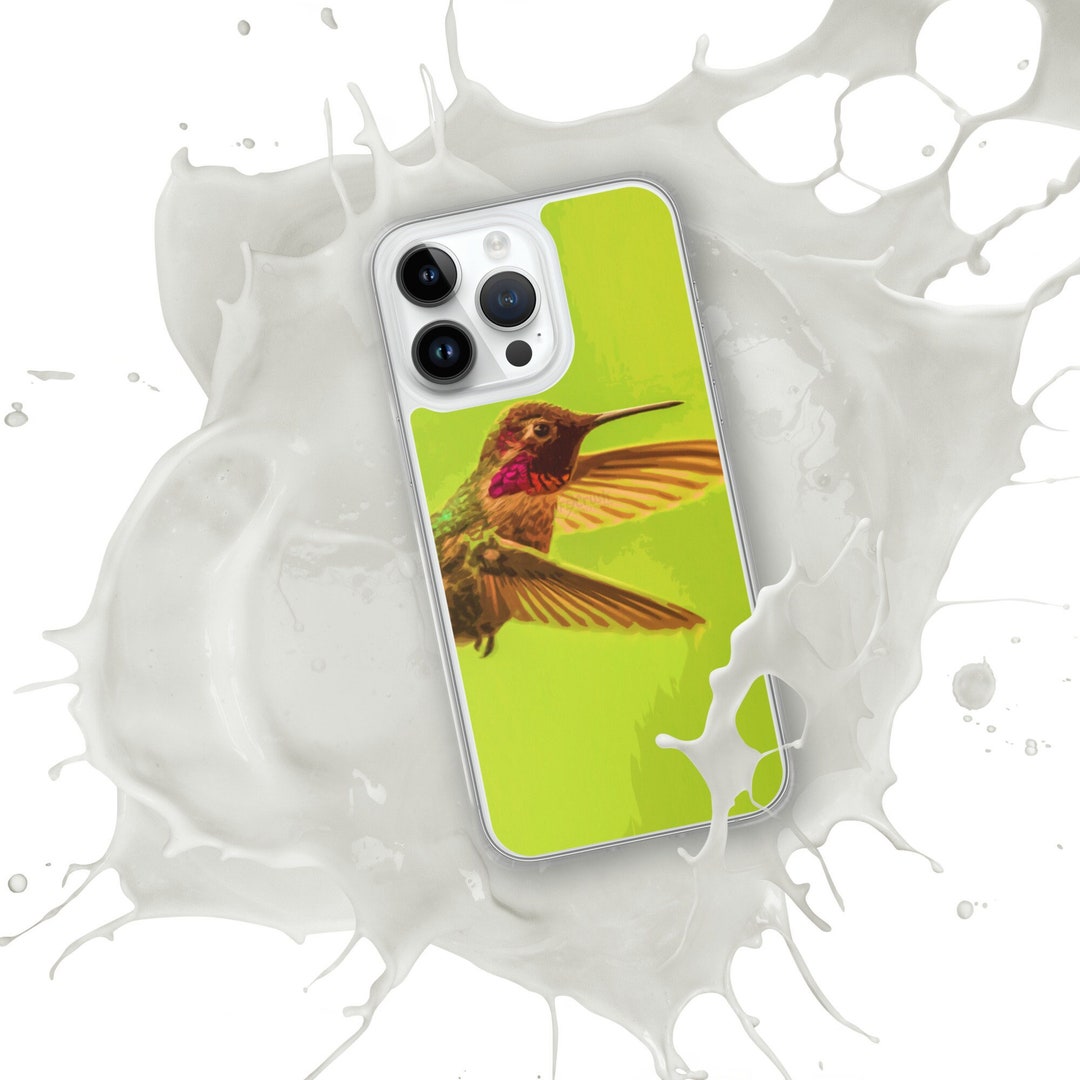 Hummingbird Iphone® Case, Humming Bird Gift Ideas, Colorful Colibri ...