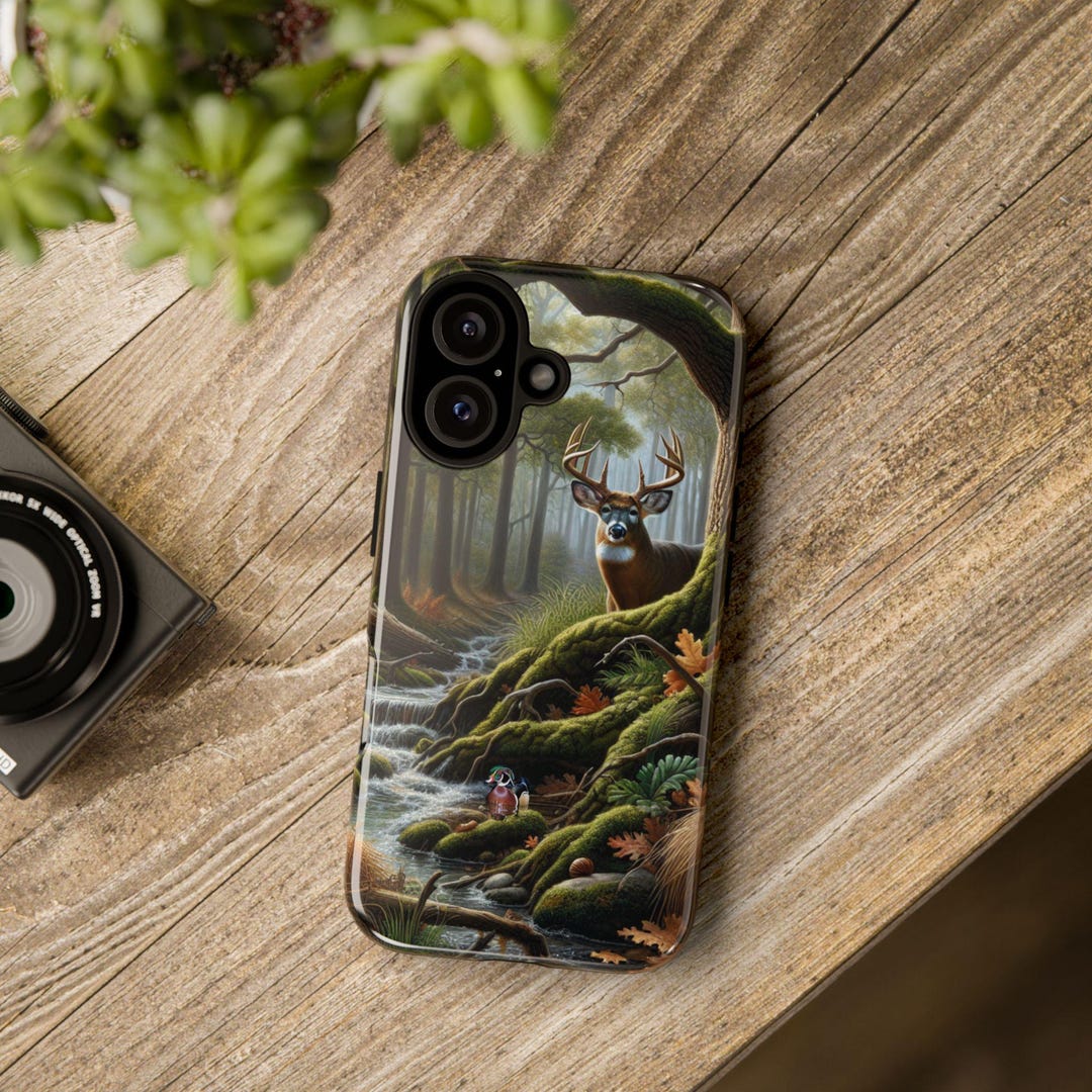 Whitetail Buck Deer iPhone Tough Case, Deer Hunting Phone Case, Deer ...