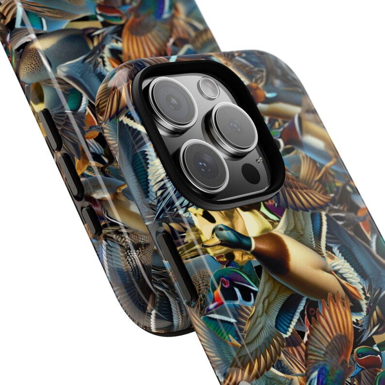 Wood Duck Phone Case, Duck iPhone 17 Tough Case, Duck Hunting Gifts Men ...