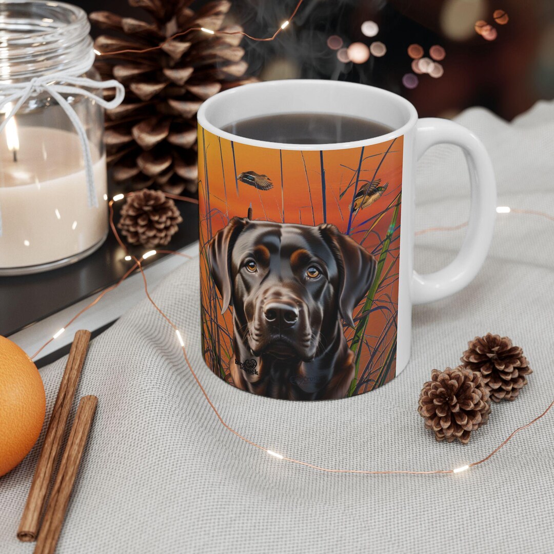 Chocolate Labrador Coffee Mug, Labrador Retriever Gifts, Lab Lover ...