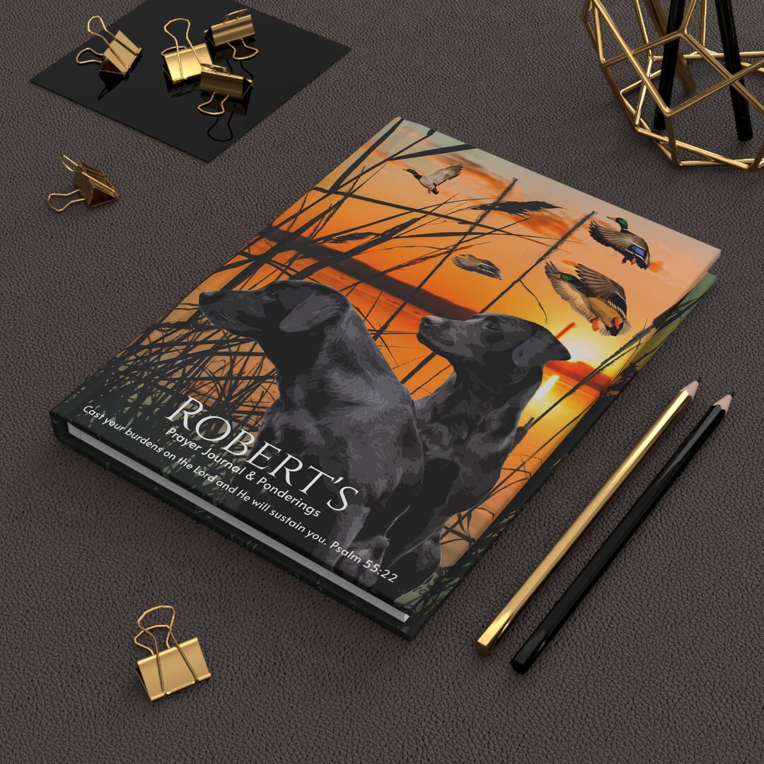 Personalized Prayer Journal for Men, Christian Gifts for Men, Hardcover ...