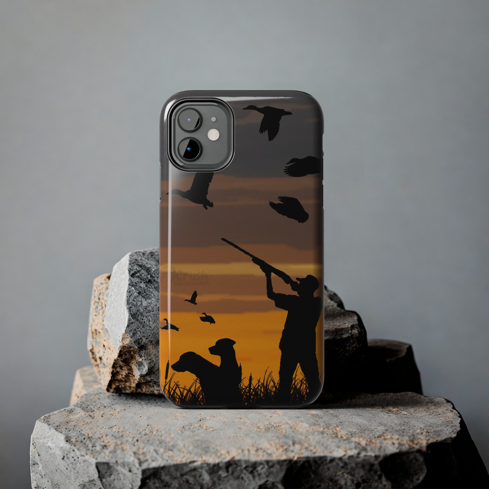 Duck Hunting iPhone Tough Case, Flying Mallard iPhone Case, Duck iPhone ...