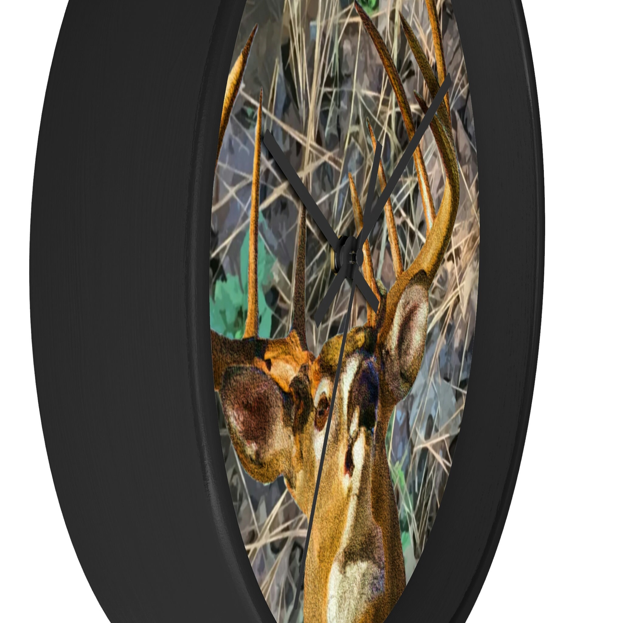 Trophy Buck Wall Clock, Deer Hunting Wall Clock, Deer Hunting Décor ...