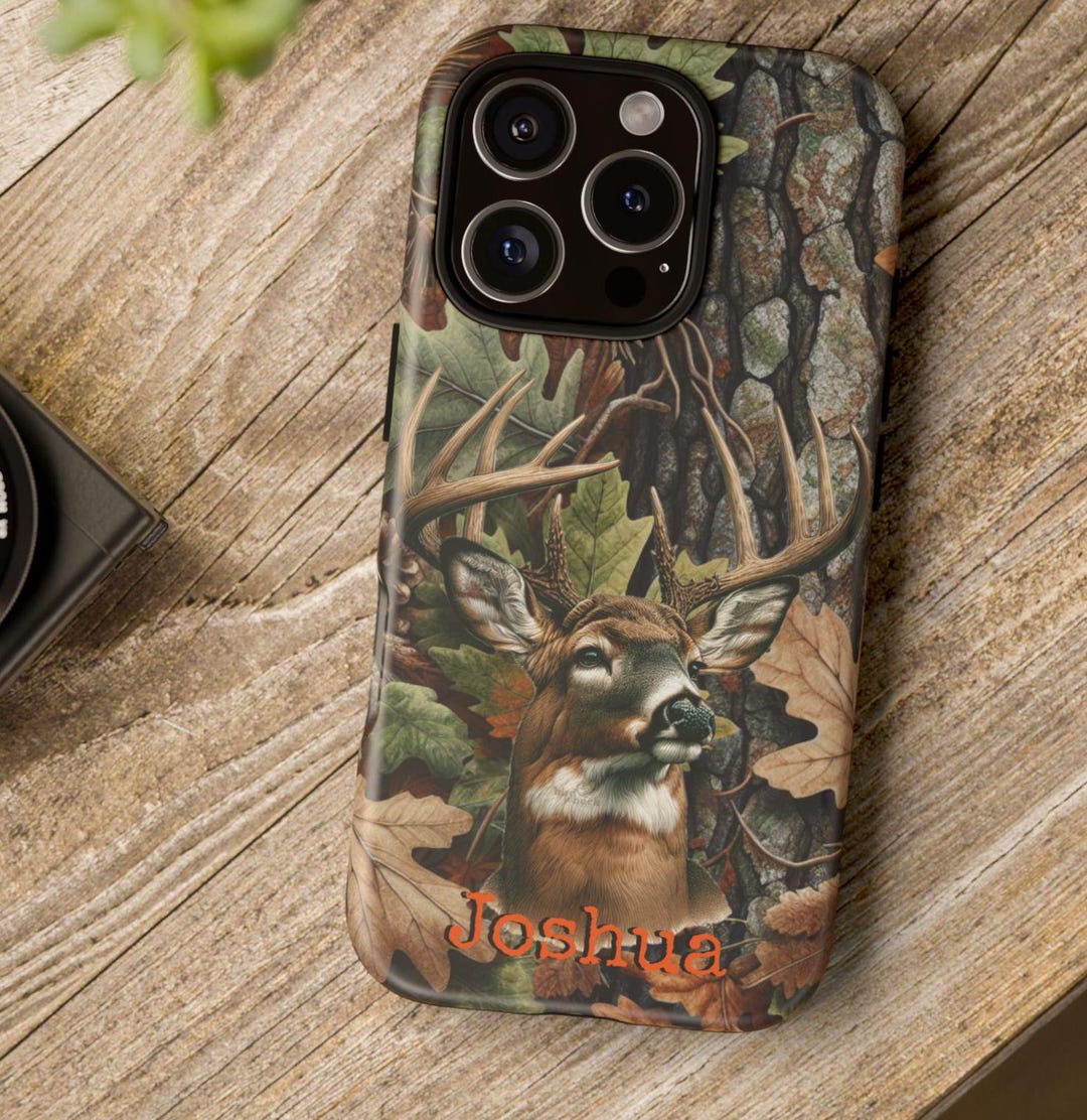 Trophy Buck iPhone Tough Case, Whitetail Deer Phone Case, Deer Hunting ...