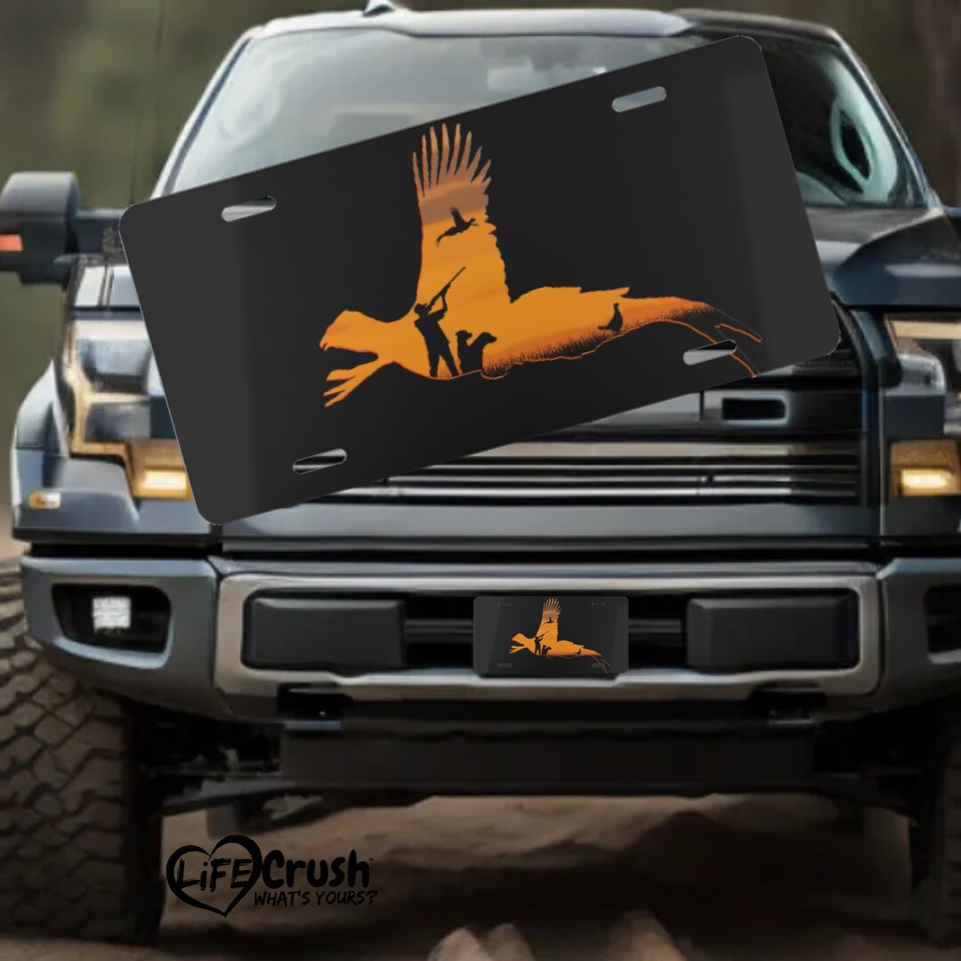 Pheasant Hunting License Plate, Pheasant Hunting Gifts, Pheasant Hunter ...