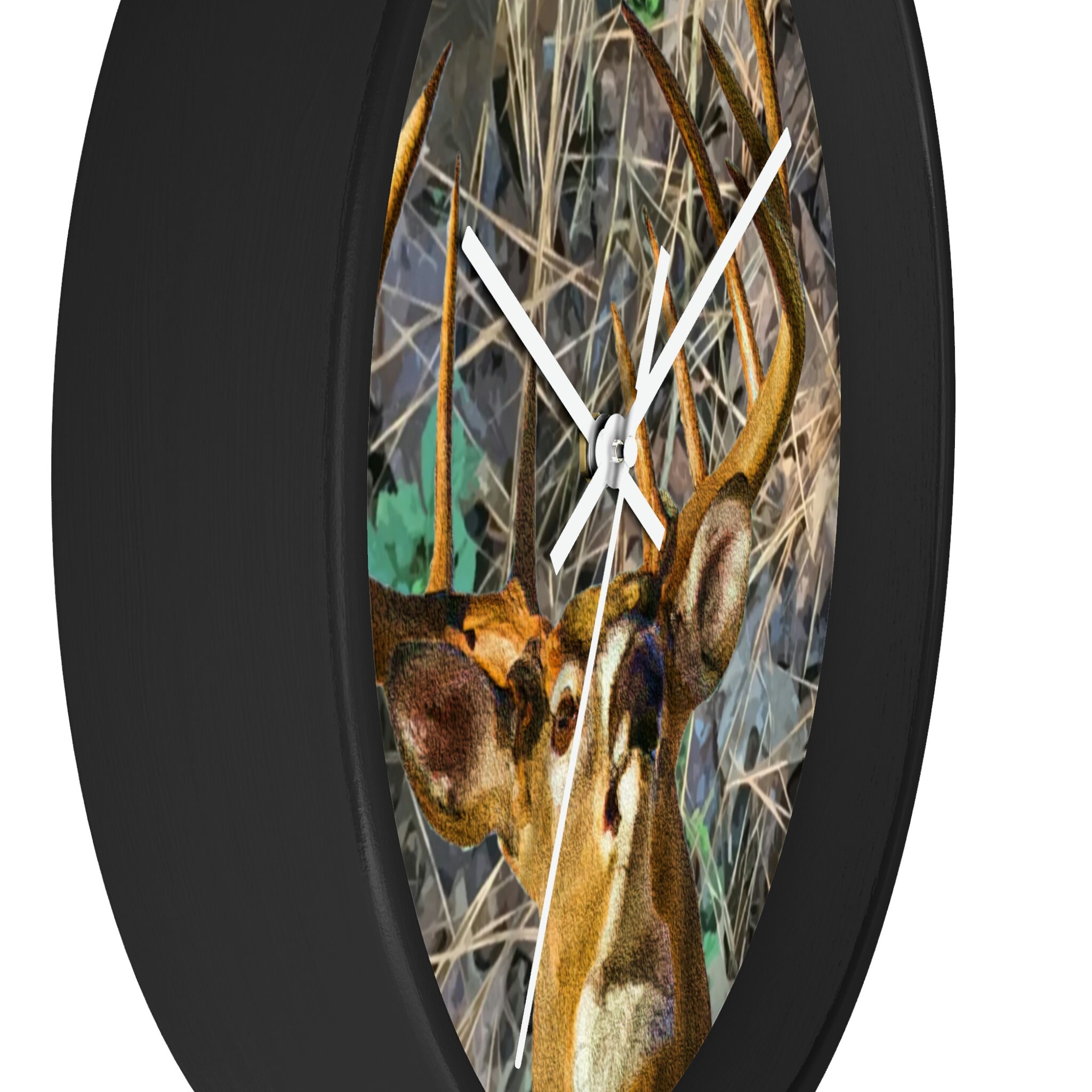 Trophy Buck Wall Clock, Deer Hunting Wall Clock, Deer Hunting Décor ...