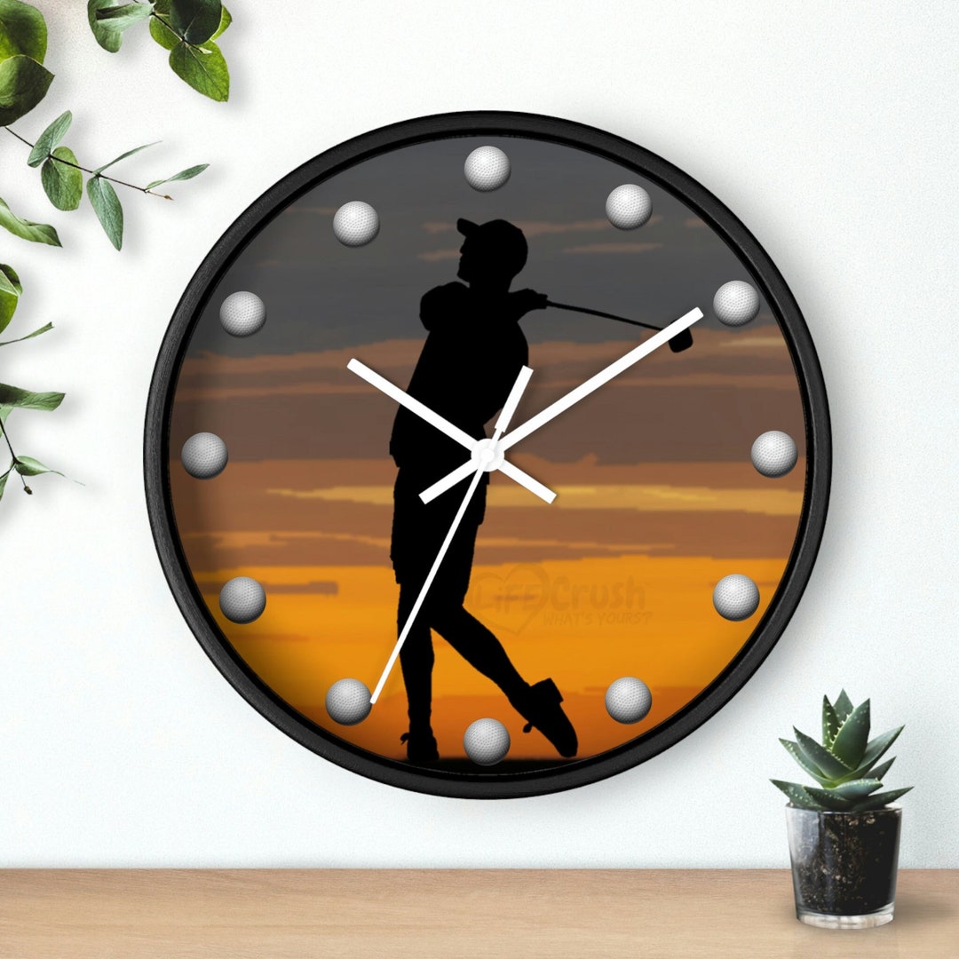Golfing Gifts Dad, Golfer Gifts Dad, Golfer Clock Dad, Golf Decor for ...