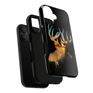 Deer Hunting iPhone 16 Case, Whitetail Phone Case, Buck iPhone Tough ...