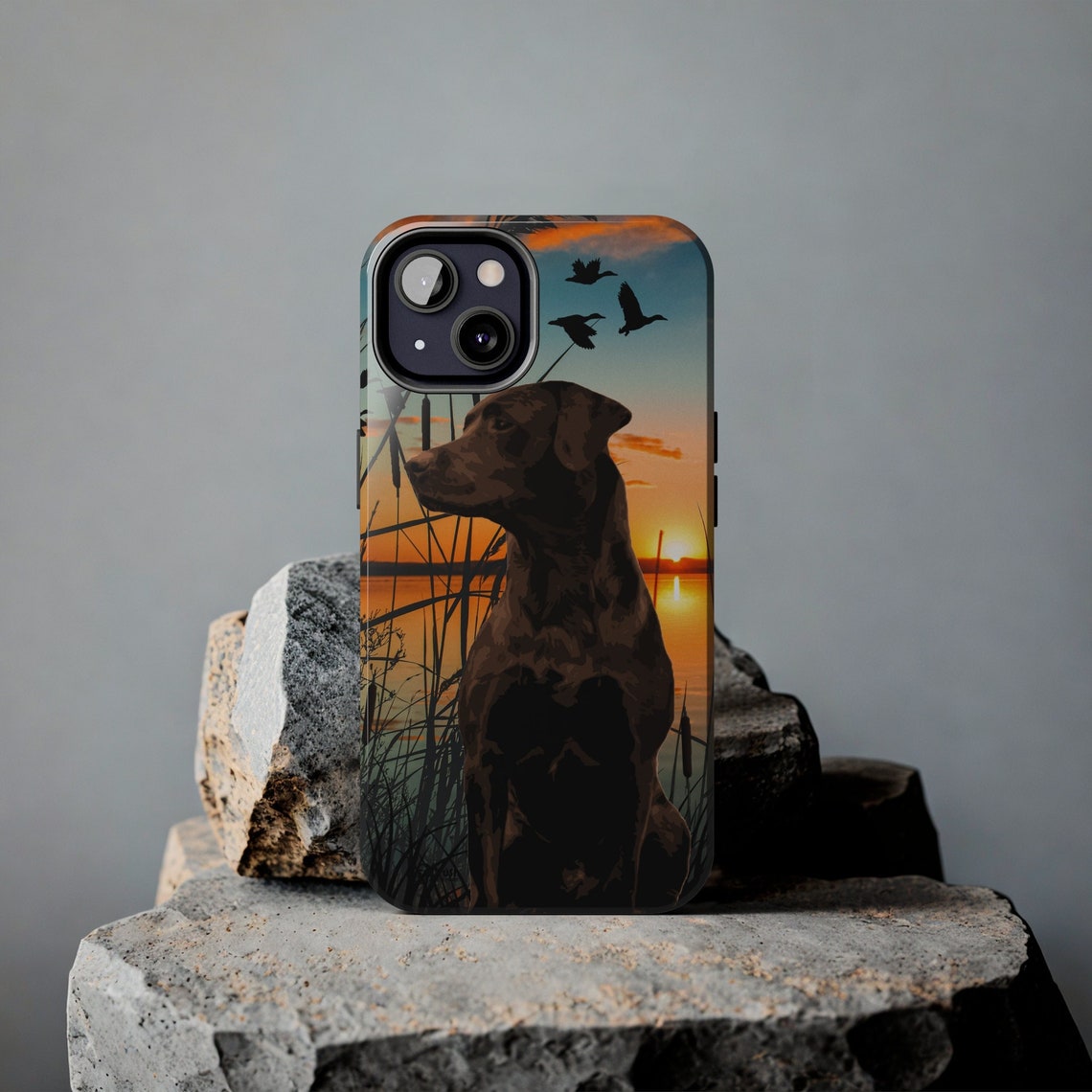 Chocolate Labrador iPhone Tough Case Chocolate Lab iPhone - Etsy