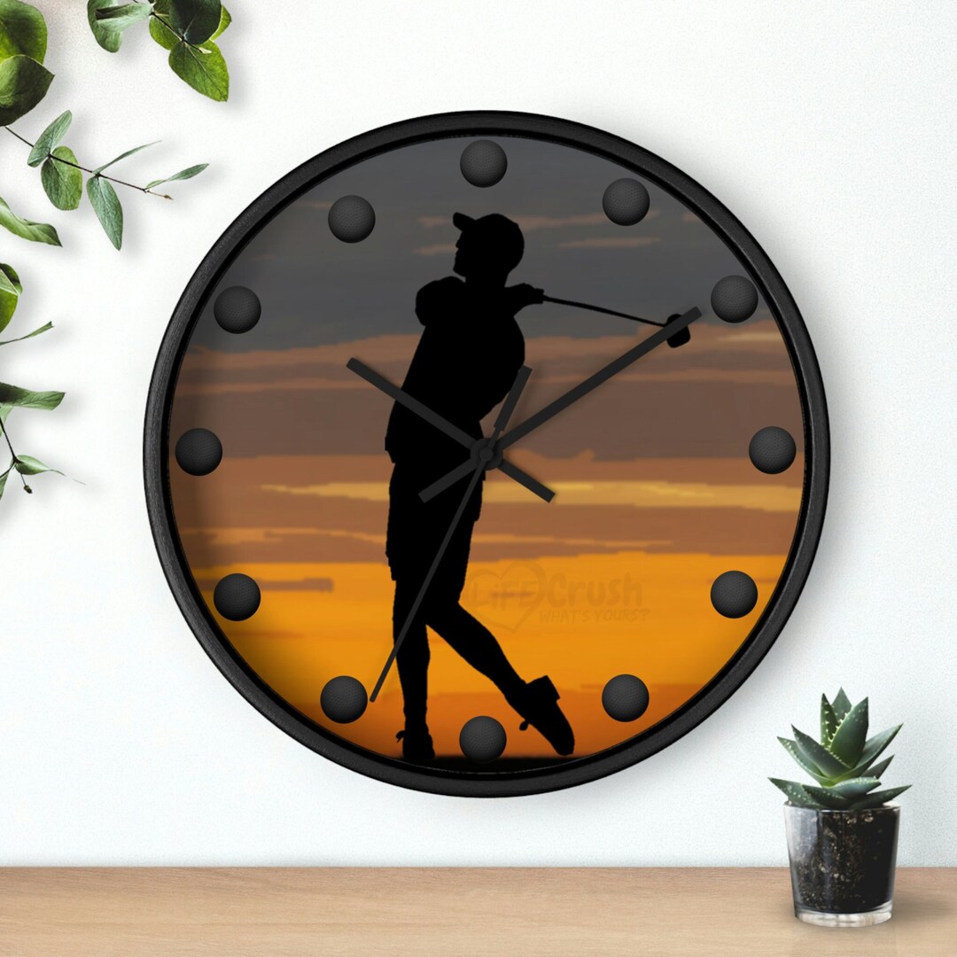 Golf Gifts for Dad, Golfer Gifts Dad, Golfer Clock Dad, Golf Décor for ...