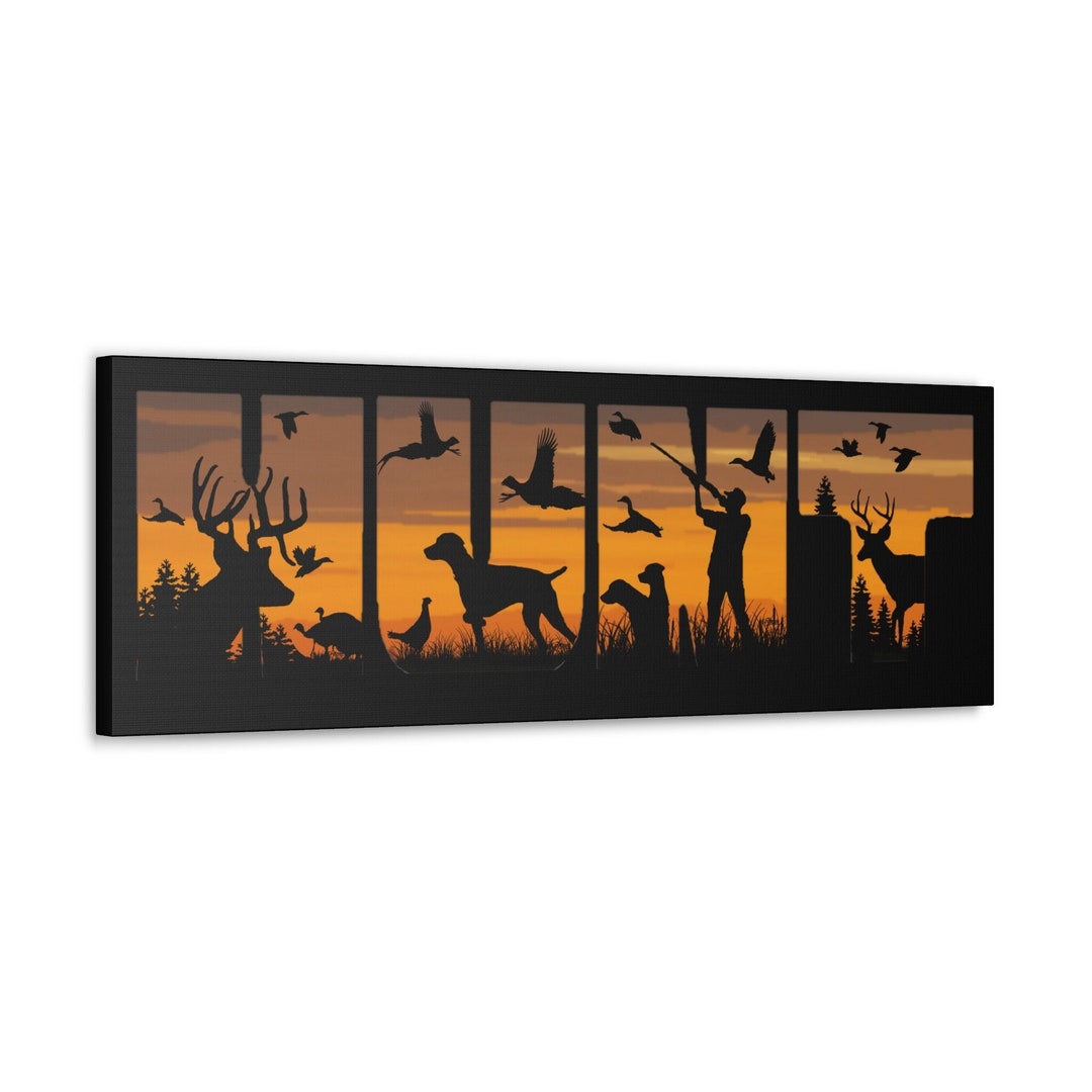 Deer Hunting Wall Art, Duck Hunting Wall Art, Pheasant Hunting Wall Art ...