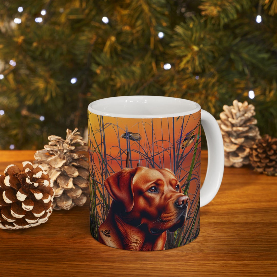 Fox Red Labrador Coffee Mug, Labrador Retriever Gifts, Lab Lover Coffee ...
