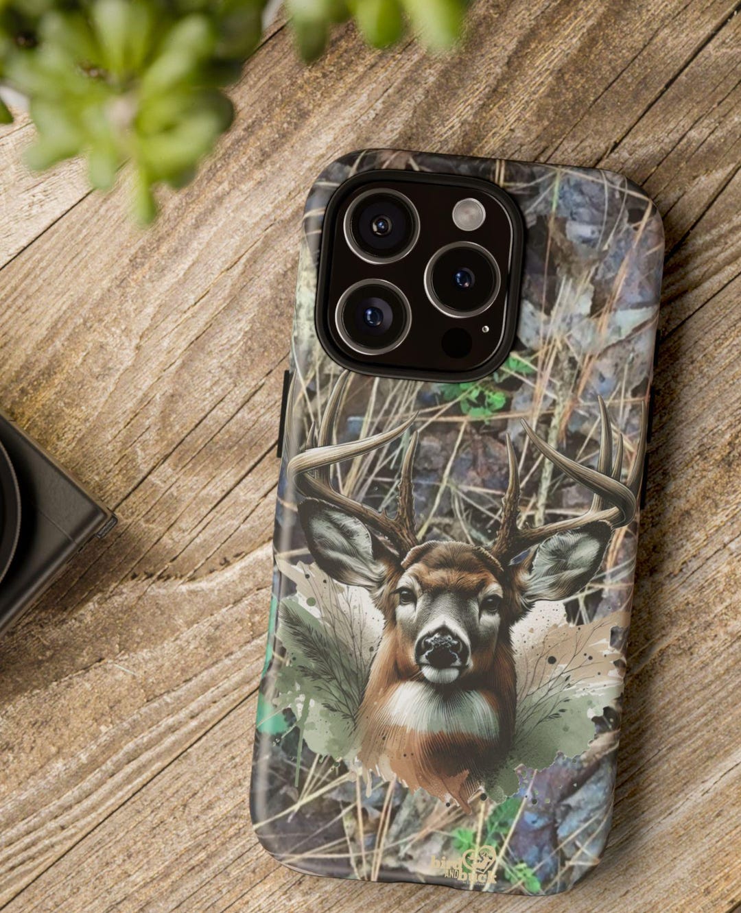 Trophy Buck iPhone Tough Case, Whitetail Deer Phone Case, Deer Hunting ...