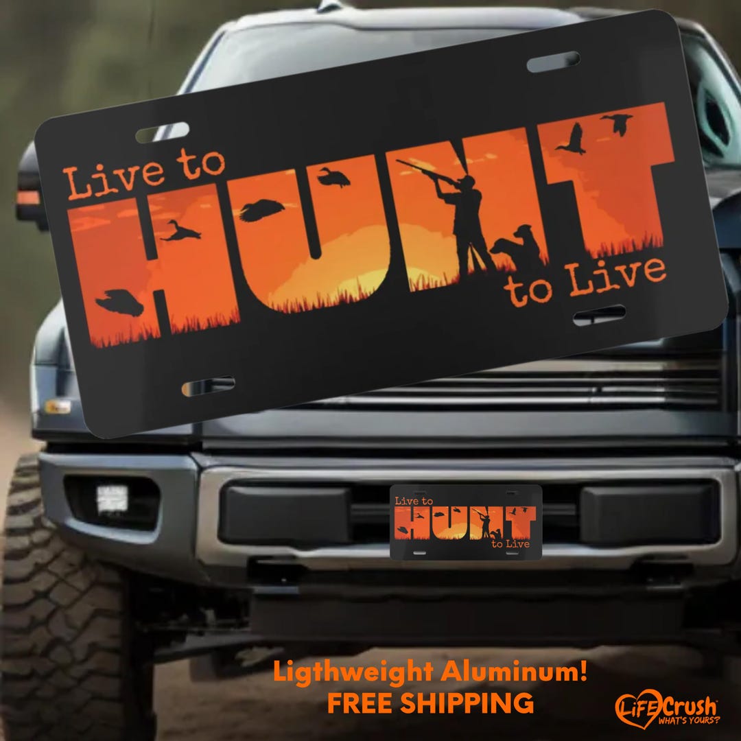 Duck Hunting License Plate, Duck Hunting Gifts Men, Duck Hunter Truck ...