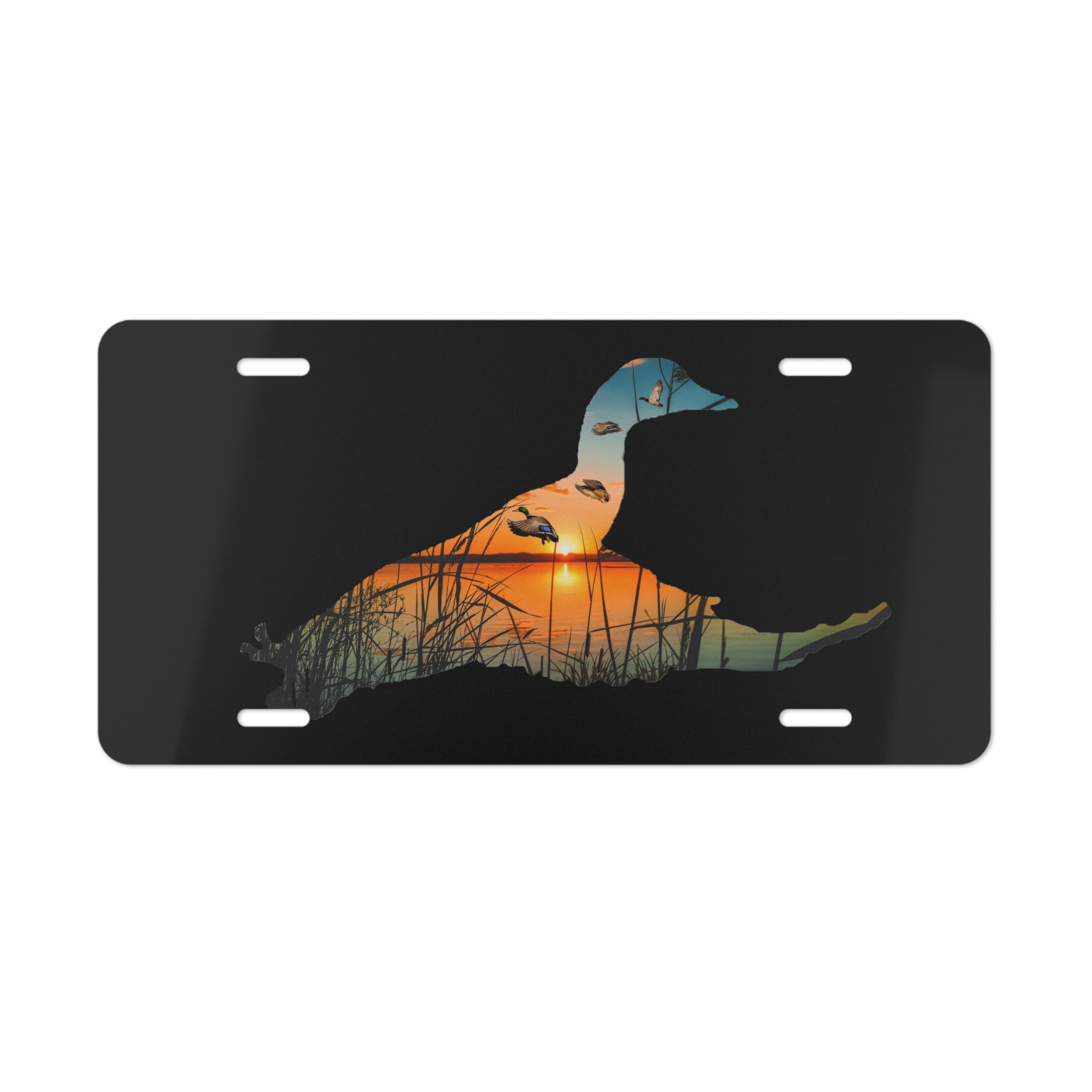 Flying Mallard License Plate, Duck Hunting License Plate, Duck Hunter ...