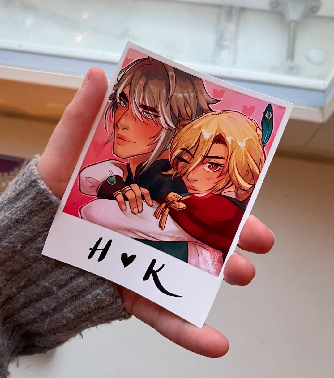 Haikaveh Polaroid Genshin Impact Print - Etsy