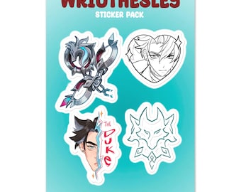 Wriothesley - Sticker Sheet (genshin Impact) - Etsy