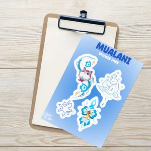 Mualani - Sticker Sheet (genshin Impact) - Etsy