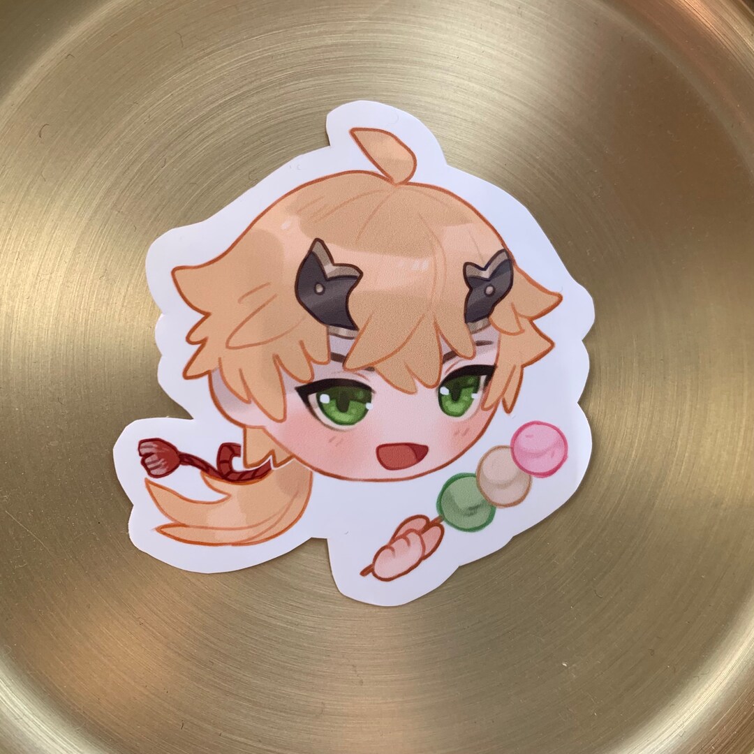 Genshin Impact Sticker Thoma - Etsy